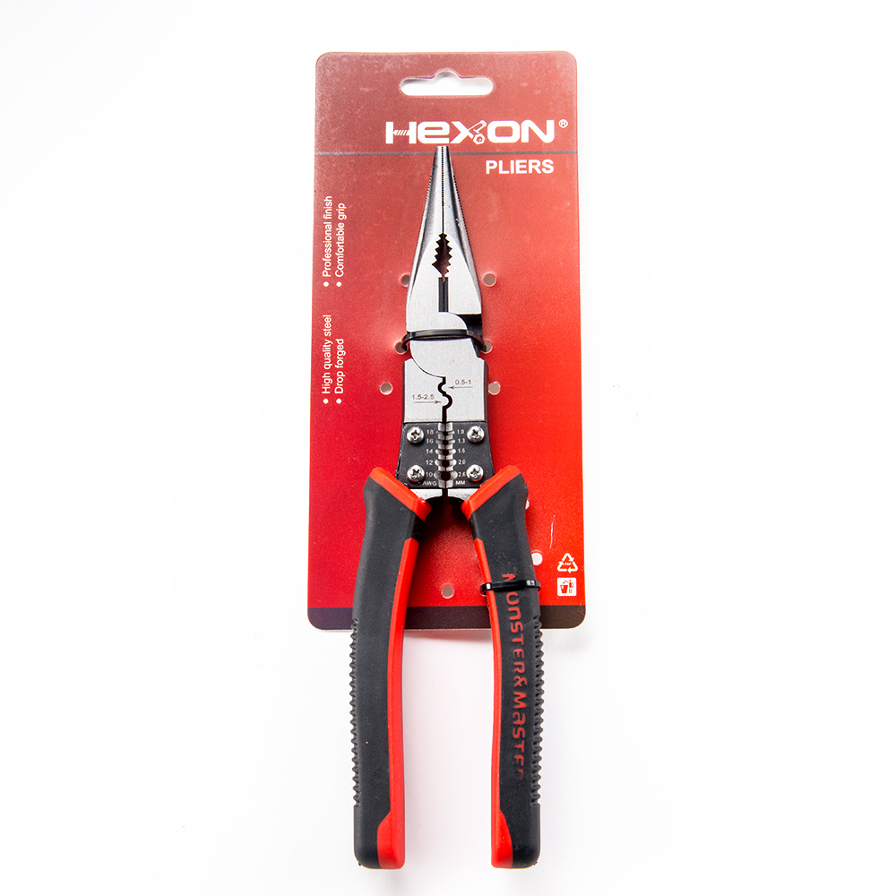 China Multi Purposed Electrician Long Nose Pliers Manufacturer and ...