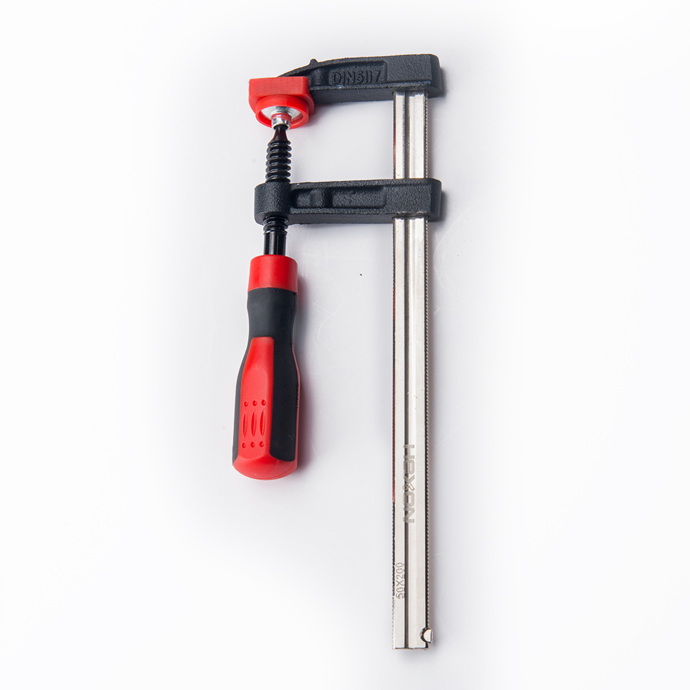 China GS Certificate Dual Colors Handle Light Duty F Clamps For ...