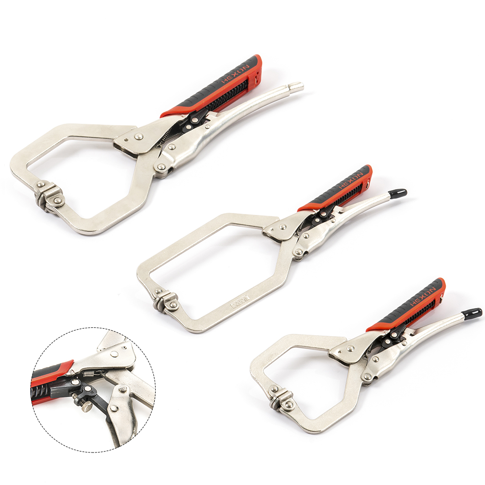 China Auto Adjust C Type Woodworking Self Adjusting Face Clamp With ...