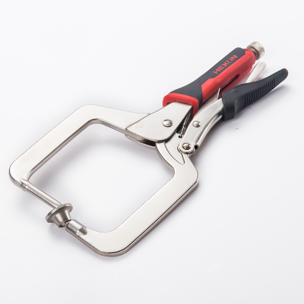 China Carpenter Metal C type Face Clamp With Adjustable Swivel Pad ...