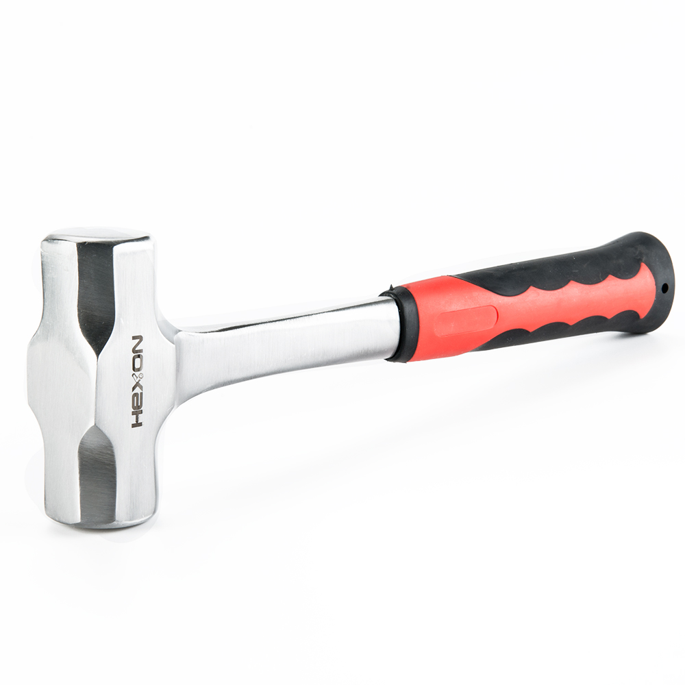 China Dual Colors Grip Sledge Hammer With One Piece Steel Forged ...