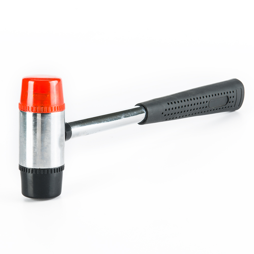 China Double Faced Soft Mallet With Fiberglass Steel Handle ...